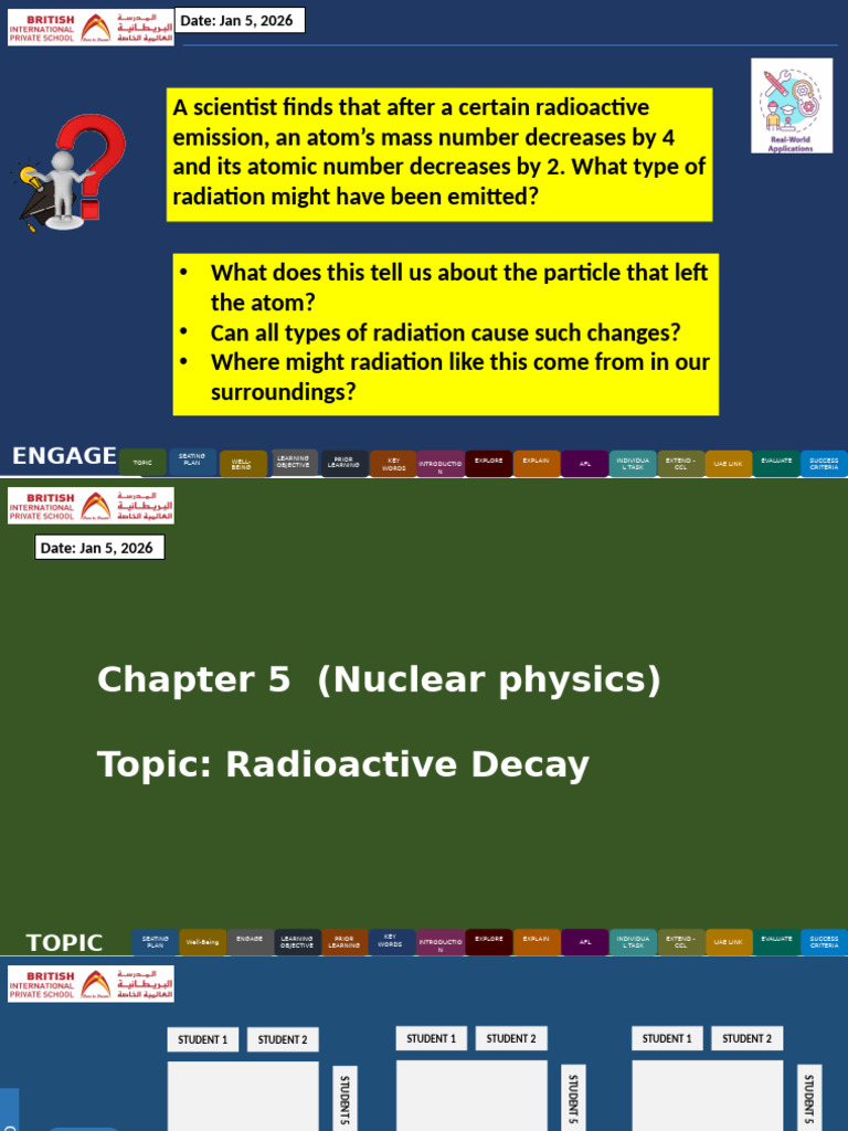 Radioactive Decays | PDF | Radioactive Decay | Neutron