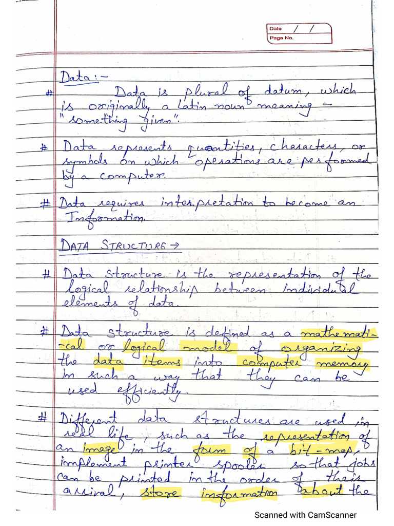 Introduction to Data Structures | PDF