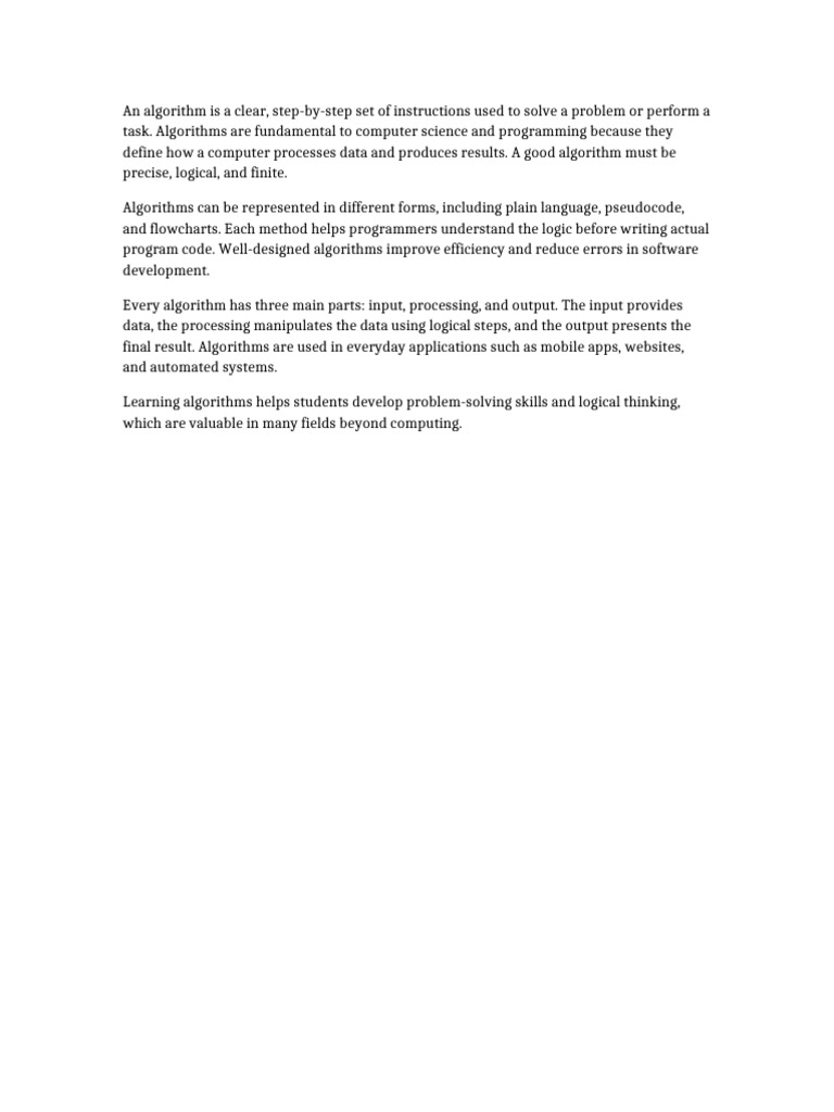 Algorithm Long | PDF