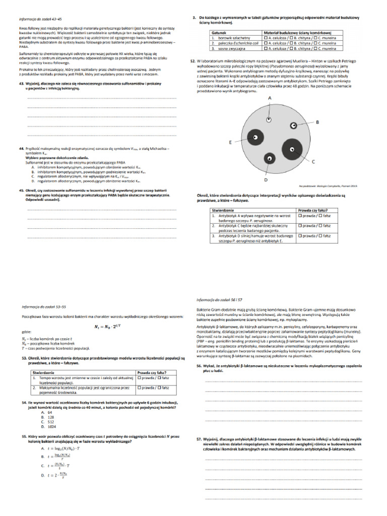 Grzyby, Bakterie, Protisty, Priony | PDF