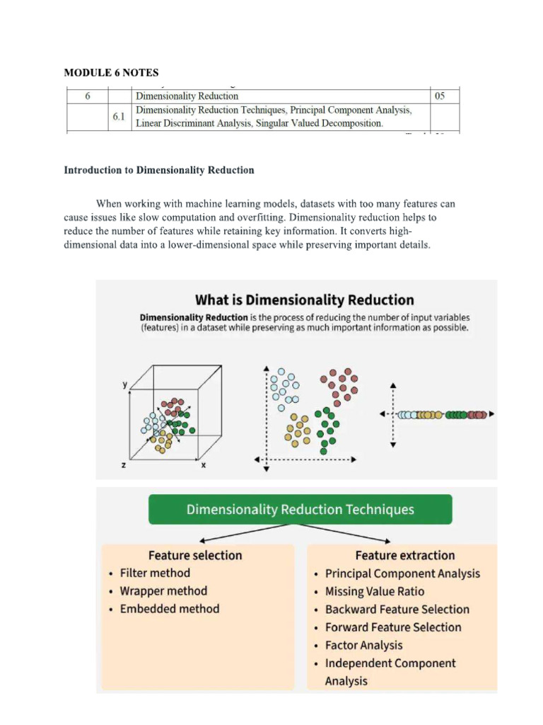 ML Module 6 | PDF
