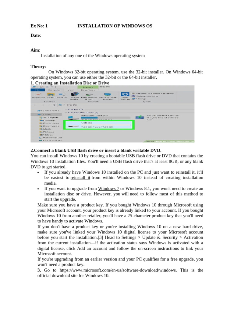 Windows OS Installation Guide | PDF | Integrated Truss Structure ...