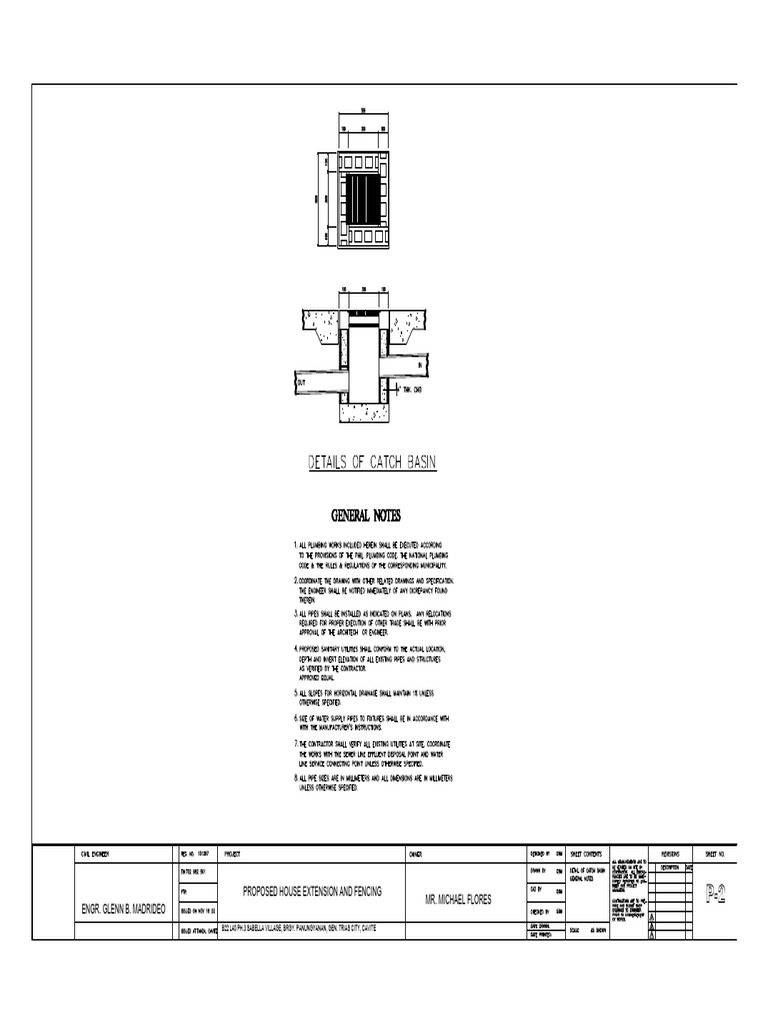 House Extension and Fencing Plans | PDF | Structural Engineering ...