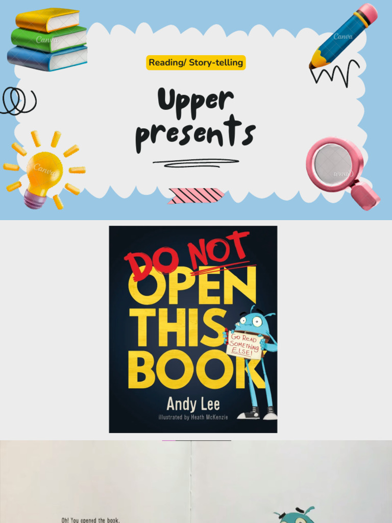 Do Not Open This Book | PDF