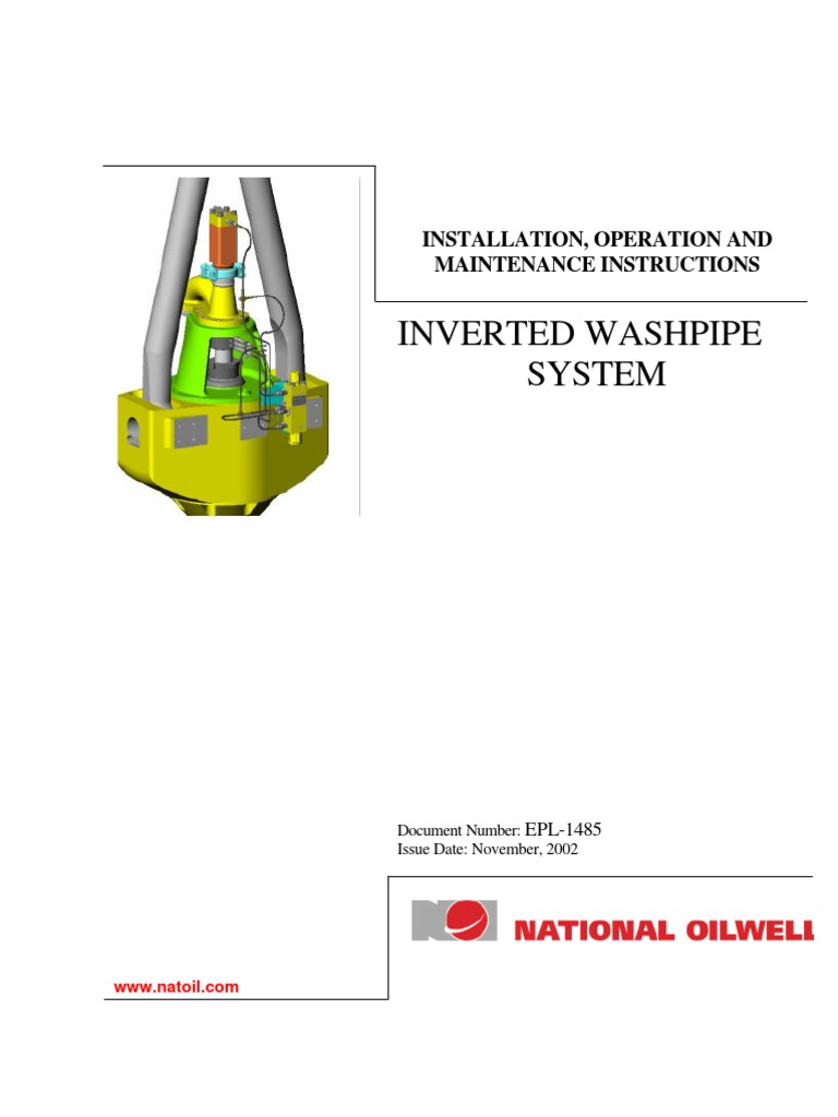 Inverted Washpipe System Guide | PDF | Valve | Cylinder (Engine)