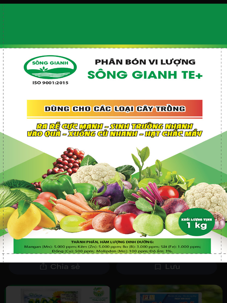 phân vi lượng - Tìm trên Google | PDF