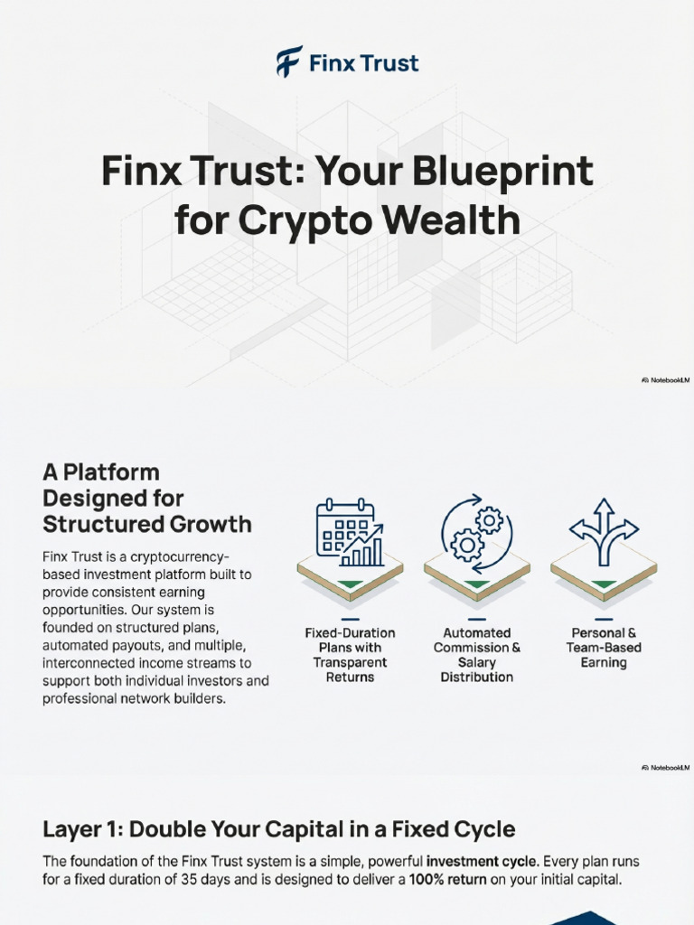 Finx Trust Crypto Wealth Blueprint | PDF