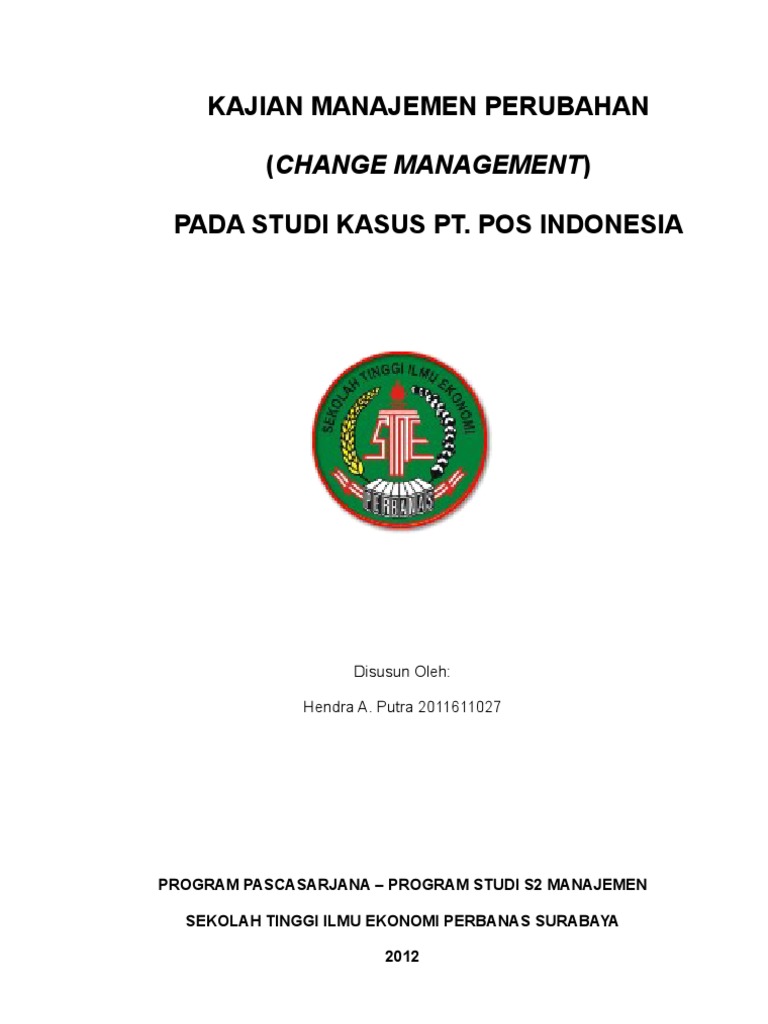 UTS MSDM (Change Management) | PDF