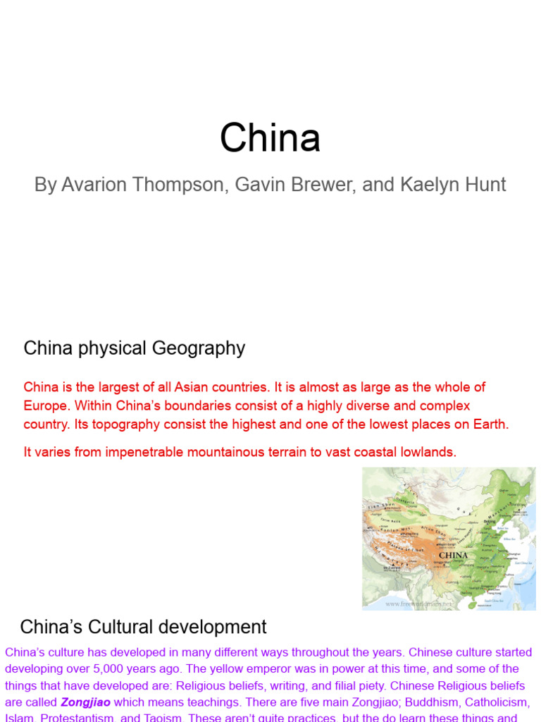 China | PDF | China | World Politics