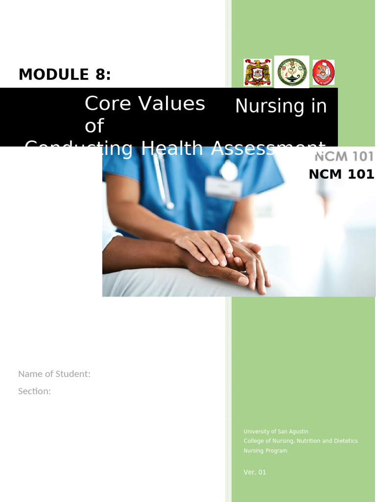 Module 8 - Core Values(2) | PDF | Value (Ethics) | Psychological Concepts