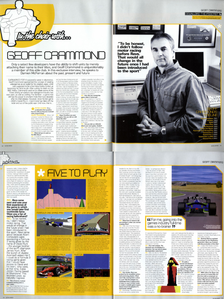 In the Chain With Geoff Crammond | PDF