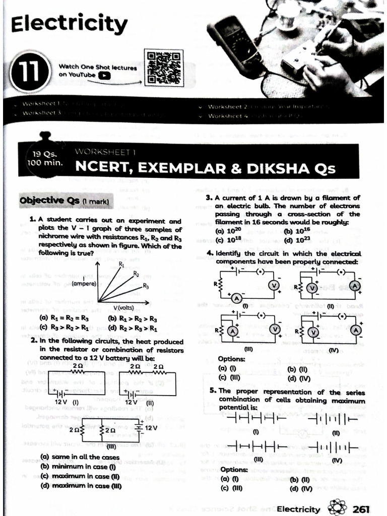 electricity worksheet | PDF