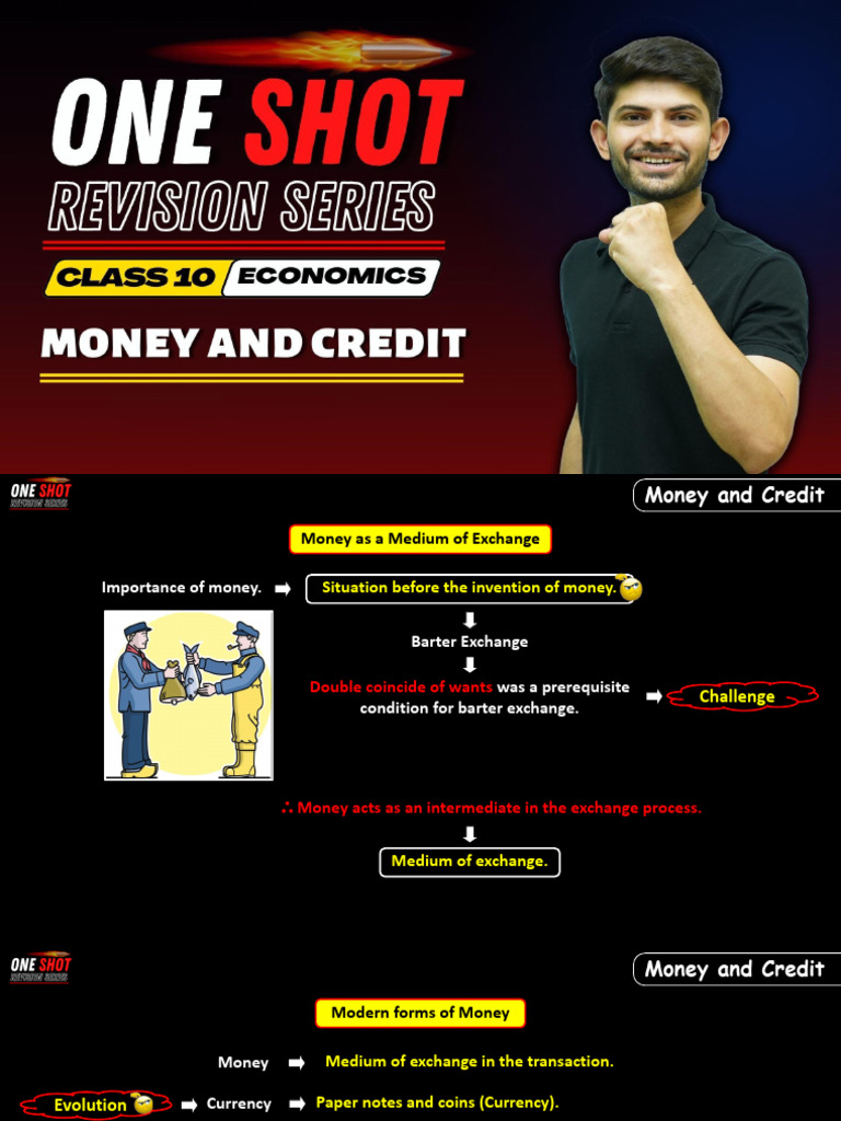 Money and Credit | PDF | Money | Finance & Money Management