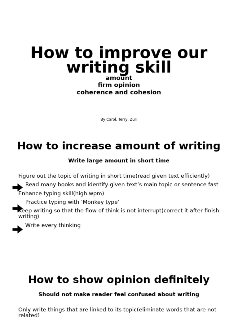 Mastering Writing Skills: Tips & Techniques | PDF
