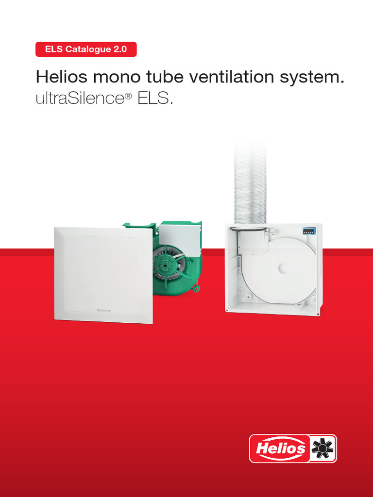 UltraSilence ELS Mono-Tube Ventilation System | PDF | Ventilation ...