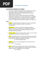Aspectos da Costa: Tipos e Definições | PDF