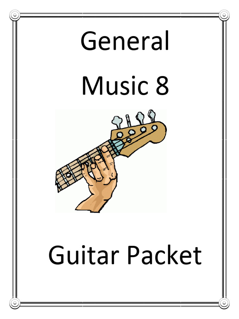 GM8 Guitar Packet 1 | PDF | Guitars | String Instruments