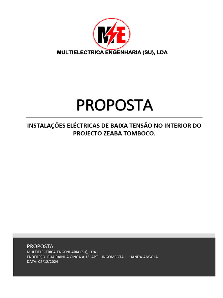 Instalações Elétricas de Baixa Tensão Interior – ZEABA | PDF ...