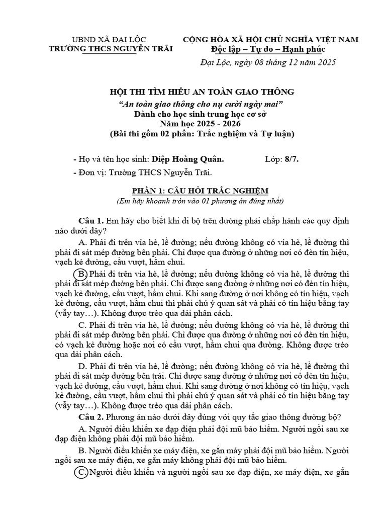 LOP 8.7 | PDF