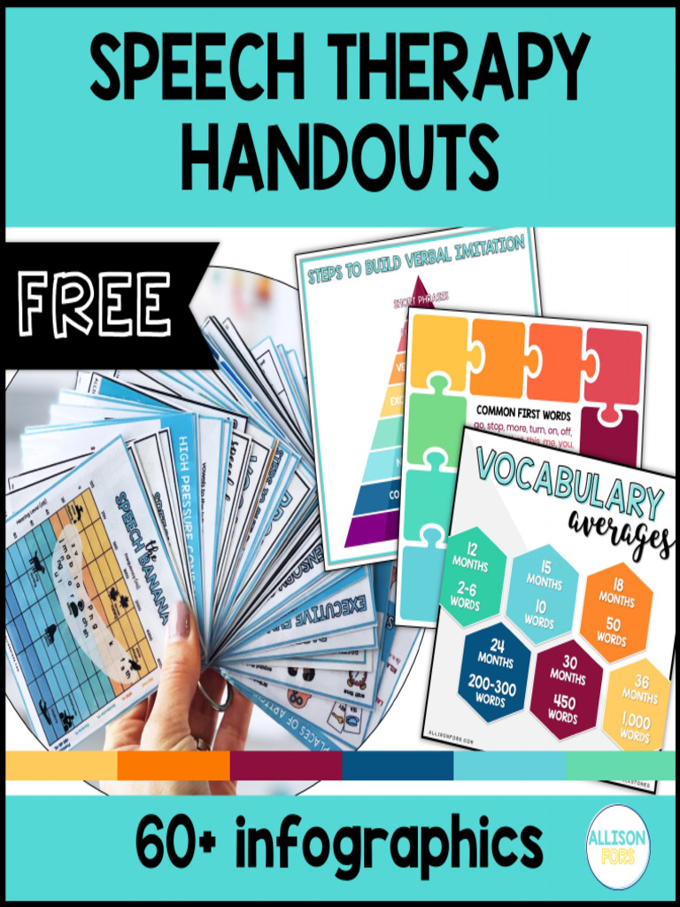 Speech Therapy Resource Guidelines | PDF | Career & Growth