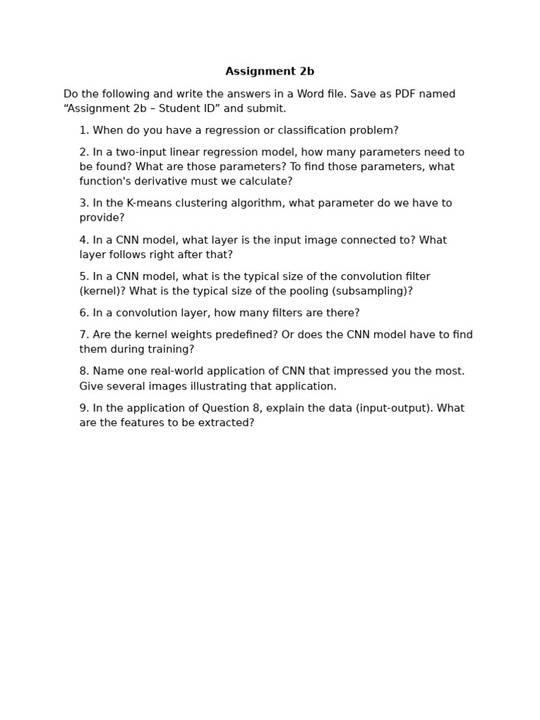 Assignment 2b | PDF