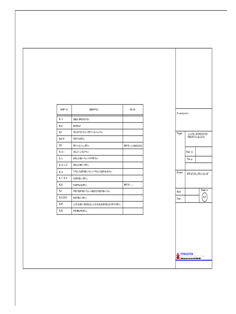Structure of 4 storey building | PDF | Beam (Structure) | Building ...