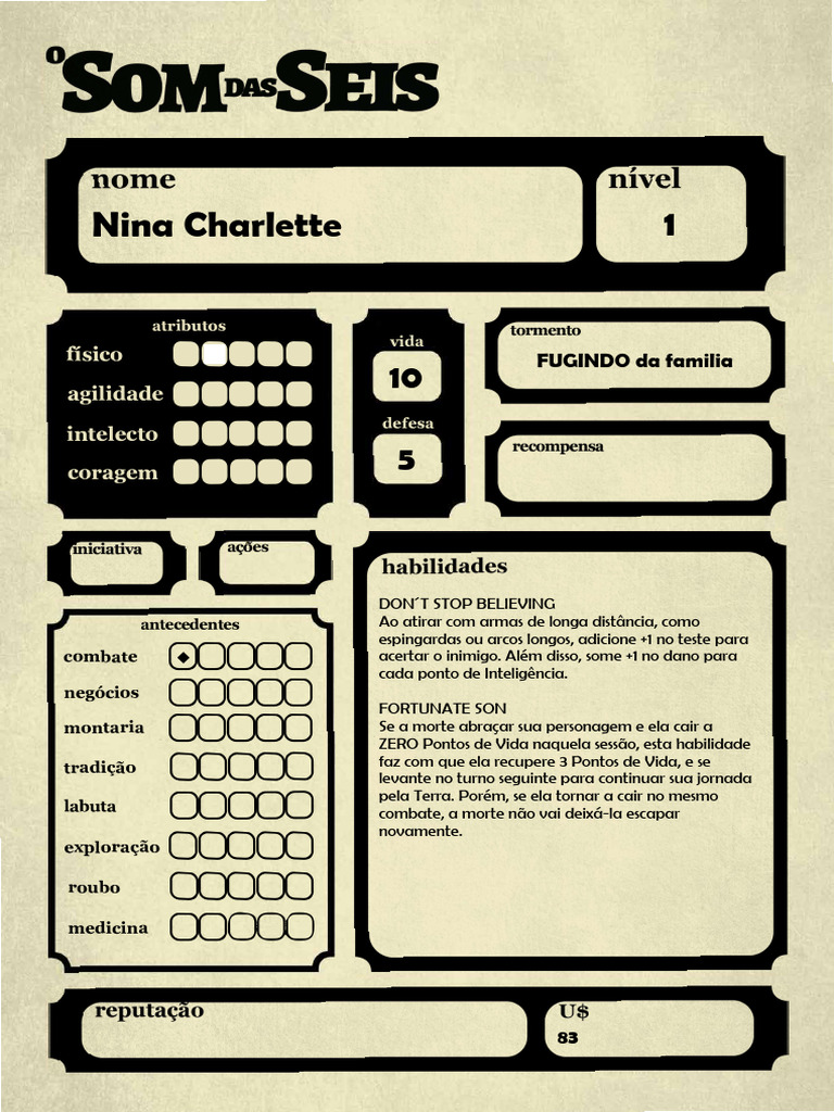 Ficha Nina | PDF | Cavalos