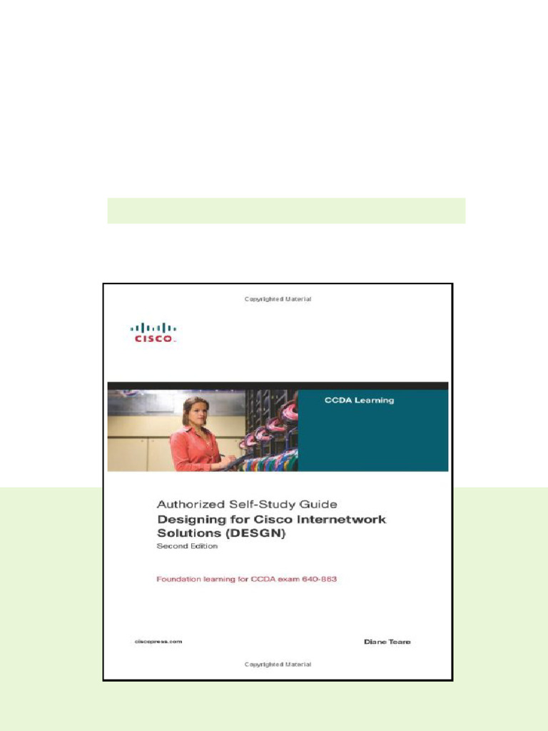 Designing For Cisco Internetwork Solutions 2nd Ed Diane Teare Ready to ...
