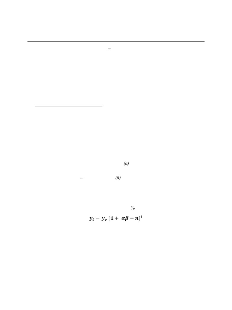Mahalanobis Two-Sector Model Explained | PDF | Investing | Capital ...