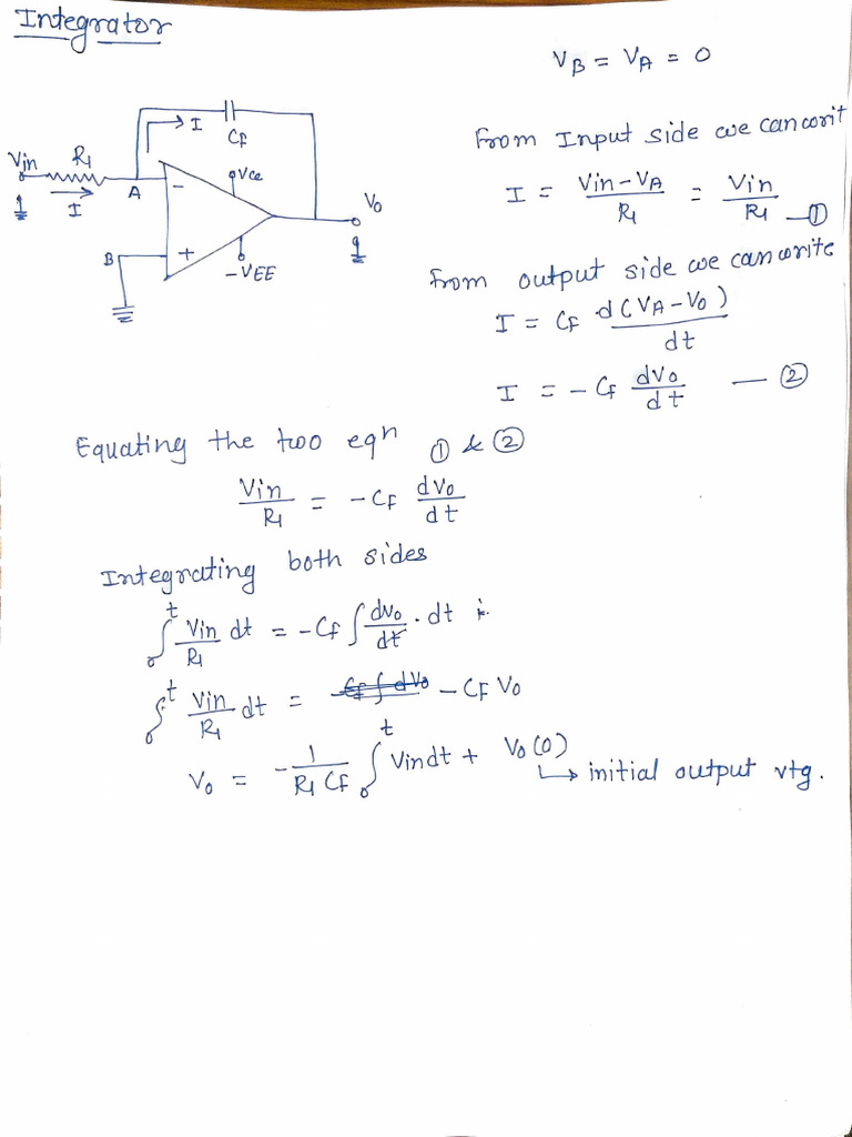 Integrator | PDF