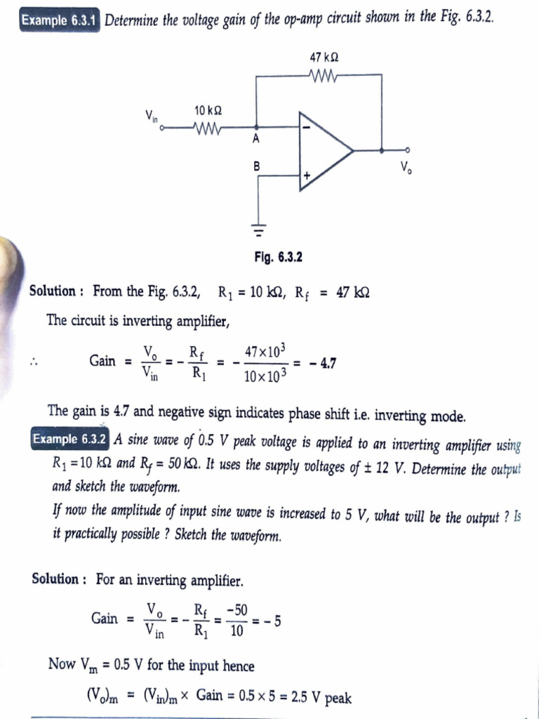Unit 5 Op Amp Problem | PDF | Operational Amplifier | Amplifier