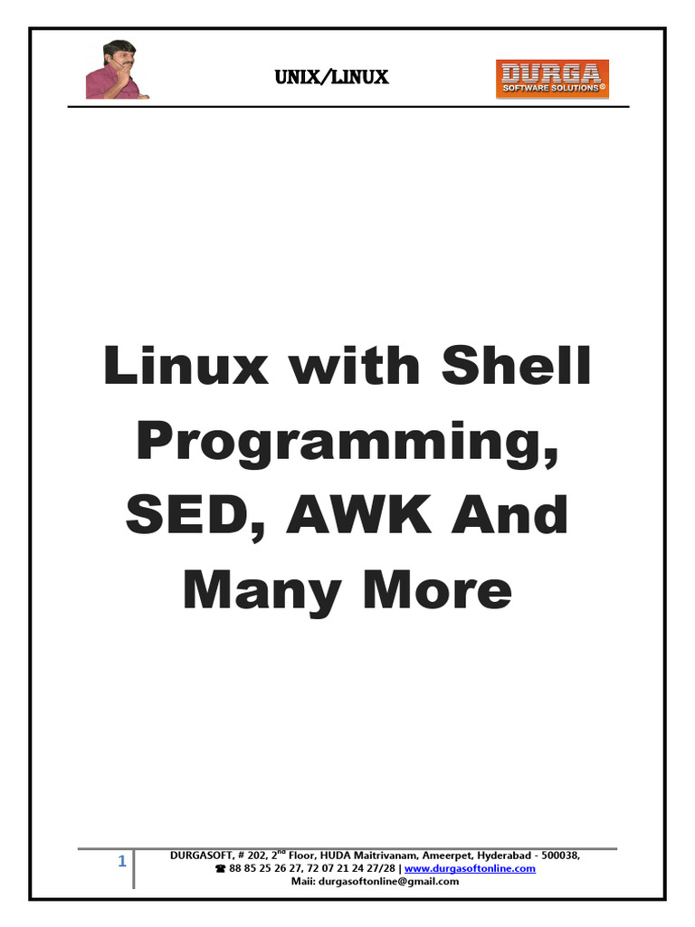 Linux Material DurgaSoft | PDF | Computer File | Directory (Computing)