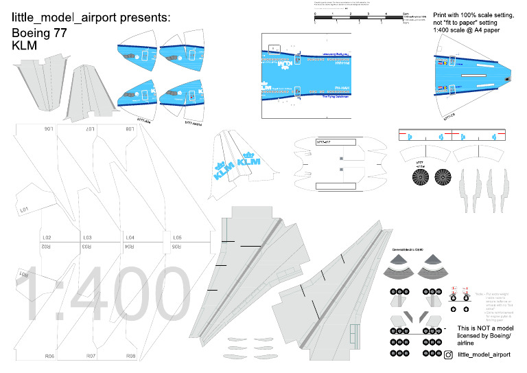 400-KLM Boeing 7.7 | PDF