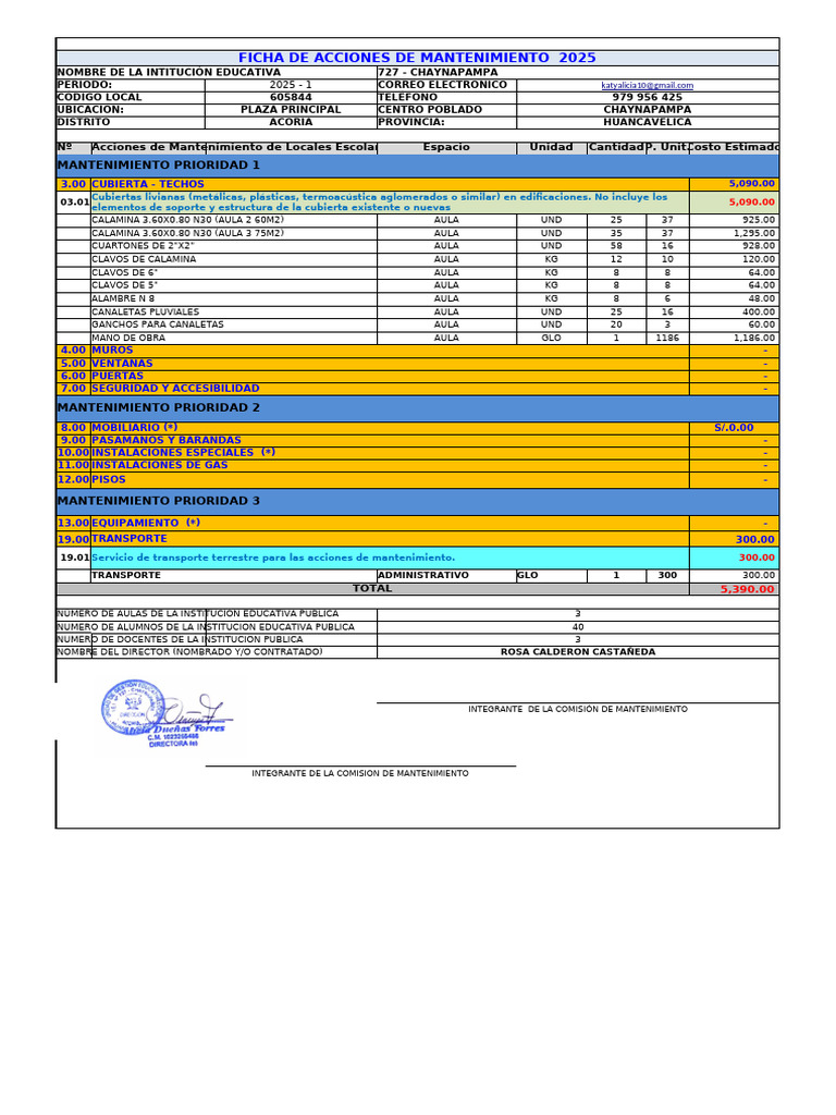 Ficha Fam 2025 - Mto Regular 2025 | PDF
