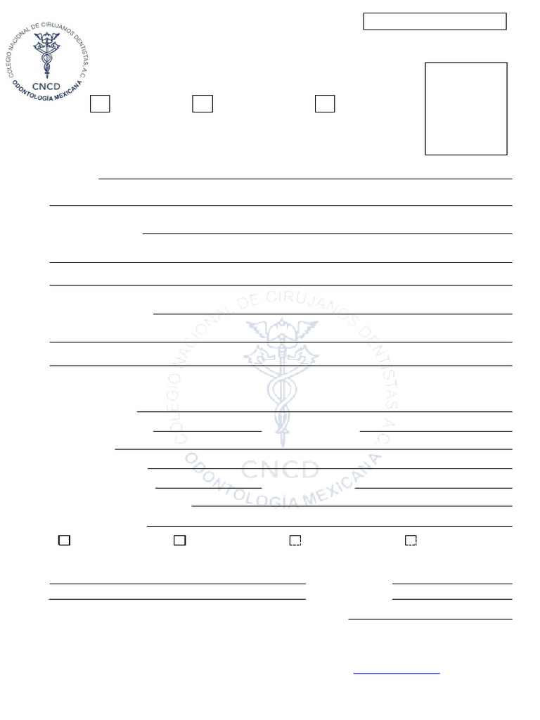 002 Solicitud Sola Membresia CNCD 2020 | PDF
