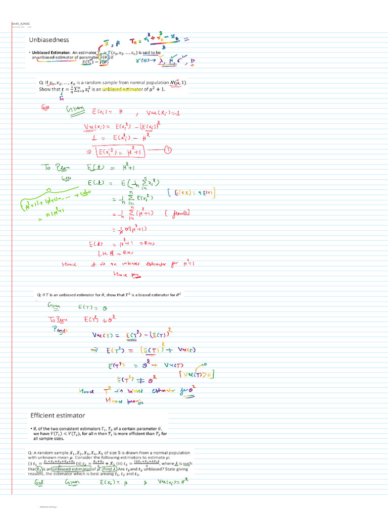MTH302 October 2025 Course Document | PDF