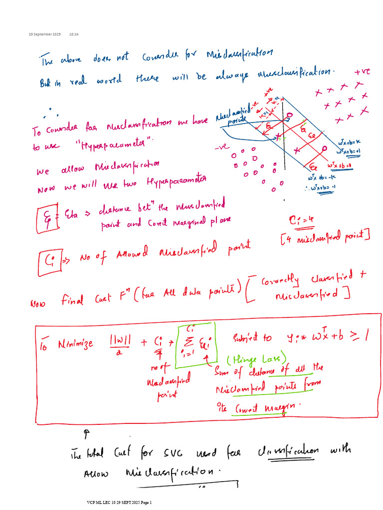 Vcp Ml Lec 10 29 Sept 2025 | PDF