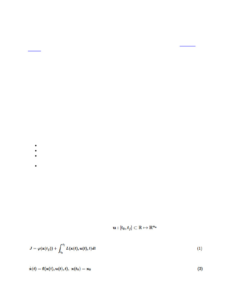 EEE 822 Lecture 4 - Optimal control | PDF | Optimal Control | Mathematical Optimization