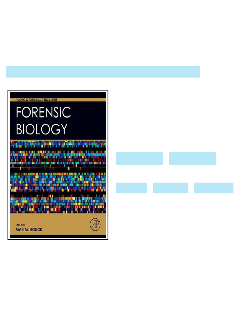 Forensic Biology 1st Edition Max M. Houck - ebook and textbook ...