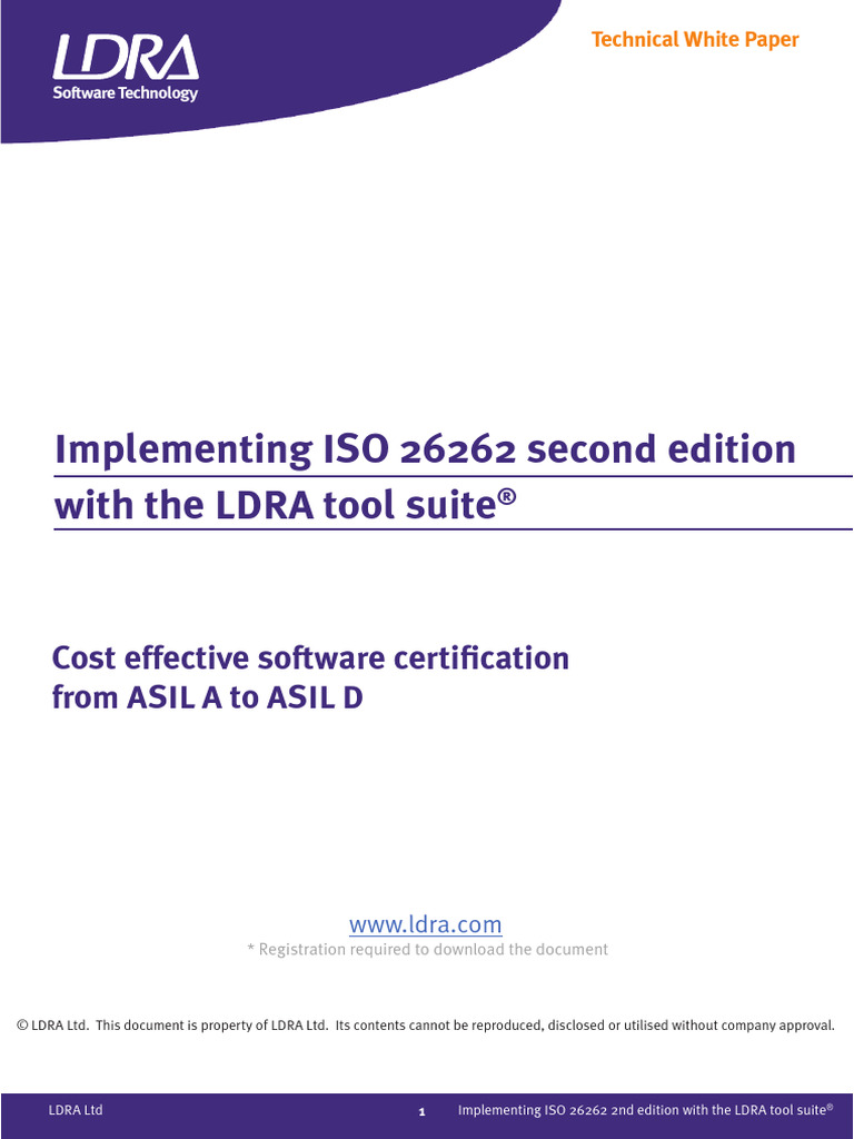 Implementing ISO 26262 Second Edition White Paper | PDF | Software ...