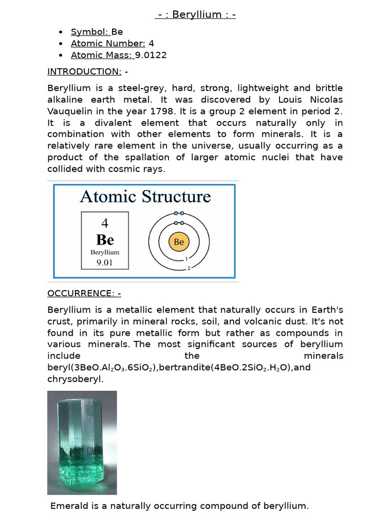 Chemistry Project | PDF | Chemical Elements | Neutron