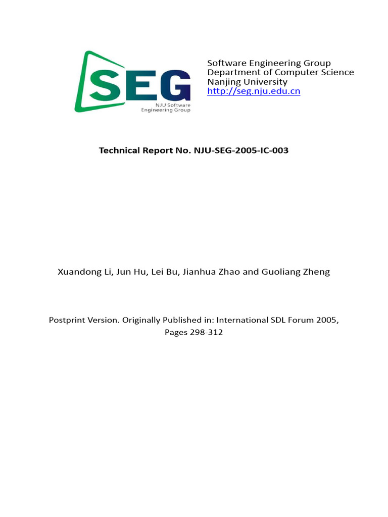 19 - Consistency Checking of Concurrent Models for Scenario-Based Specifications | PDF | Formal ...