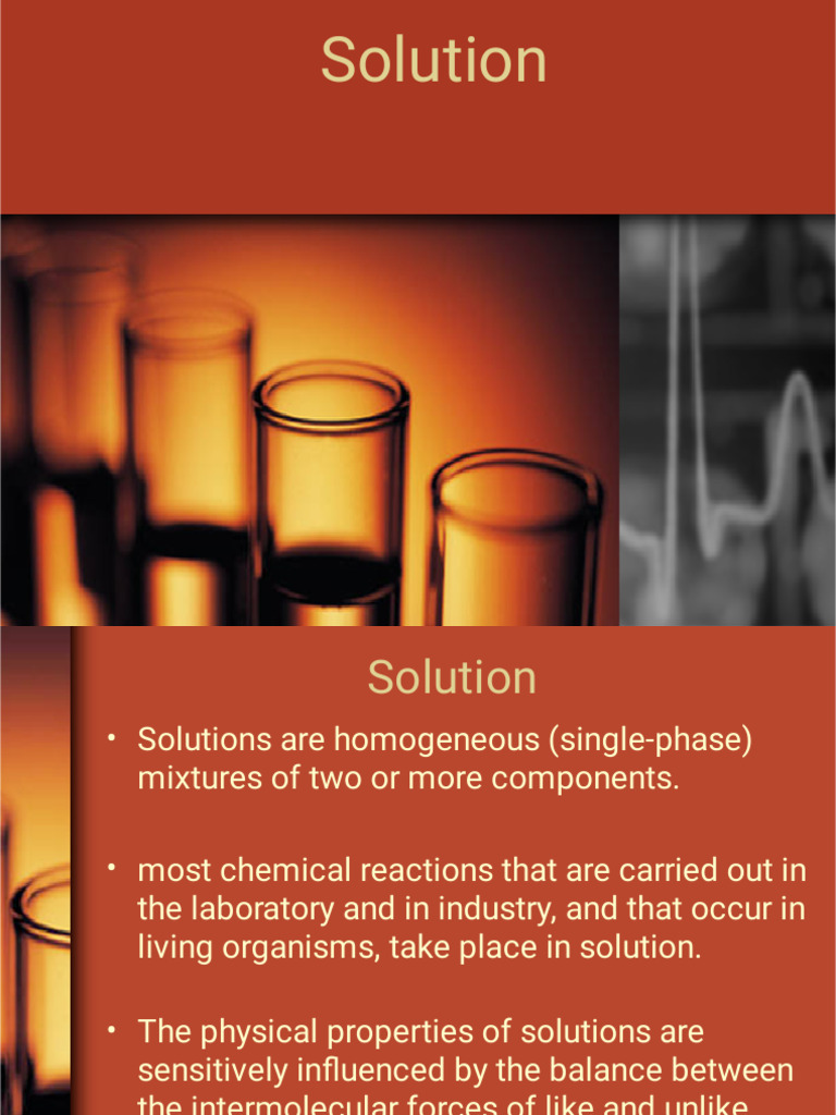 Understanding Solutions and Their Properties | PDF | Solvation | Liquids
