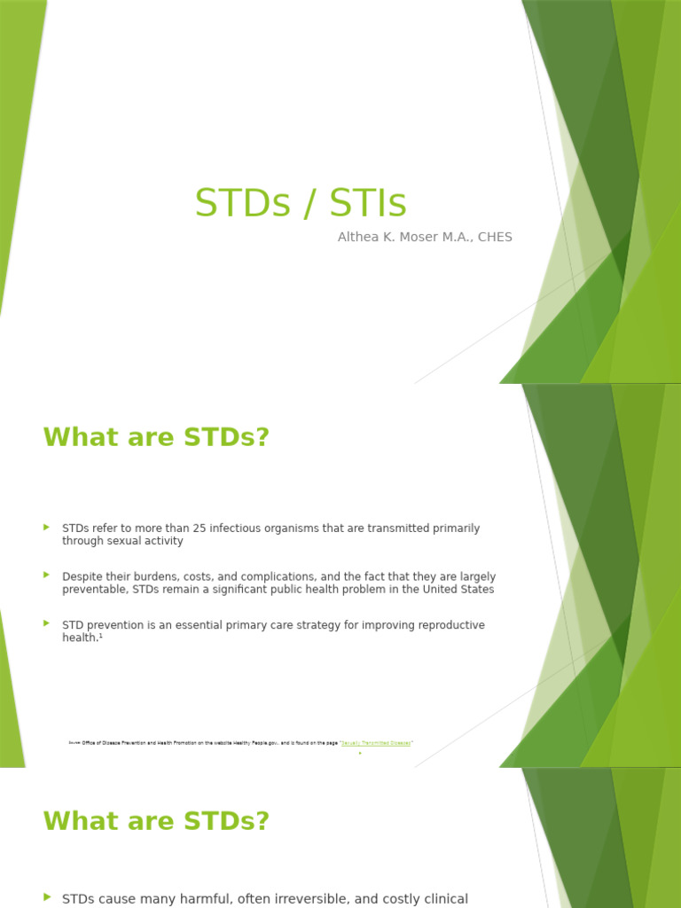 STIs | PDF | Sexually Transmitted Infection | Hiv/Aids