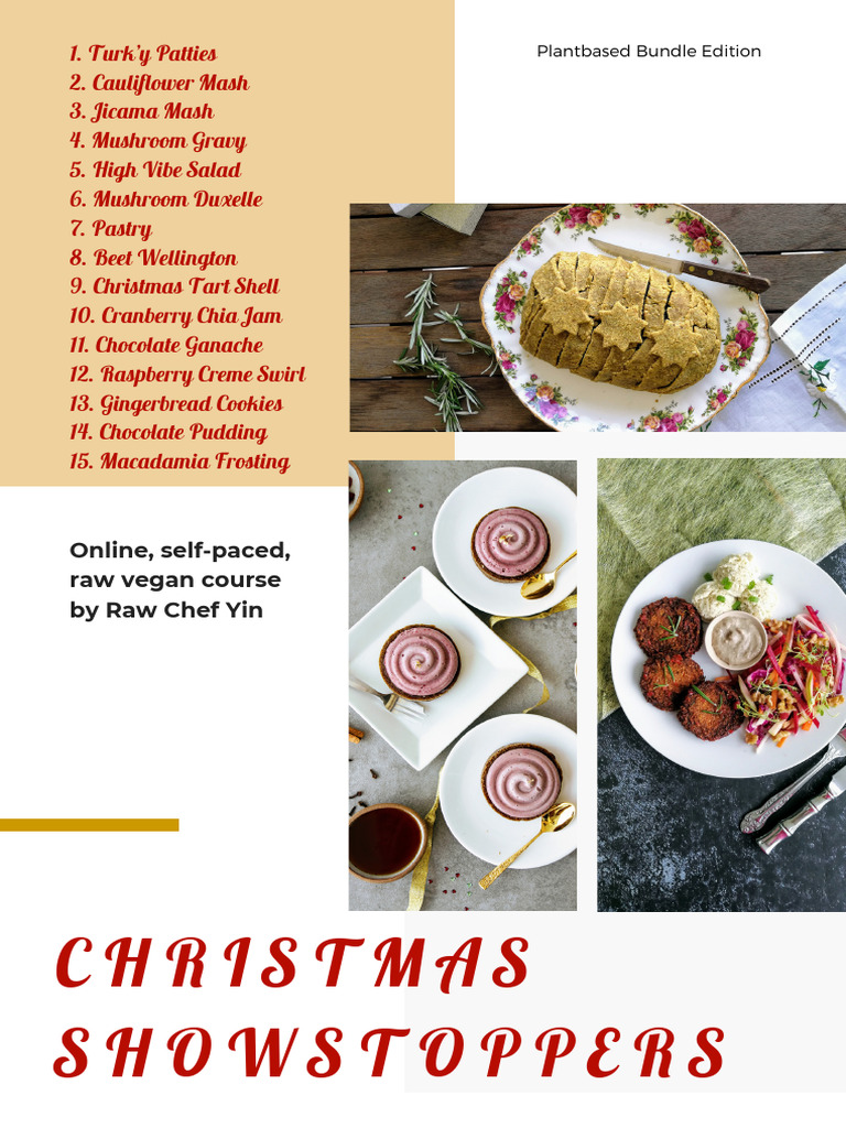148. Gumroad Christmas Course by @Rawchefyin | PDF | Thai Cuisine | Foods