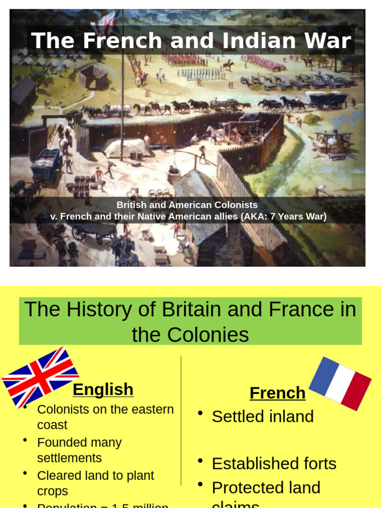 French and Indian War Overview | PDF | French And Indian War | British ...