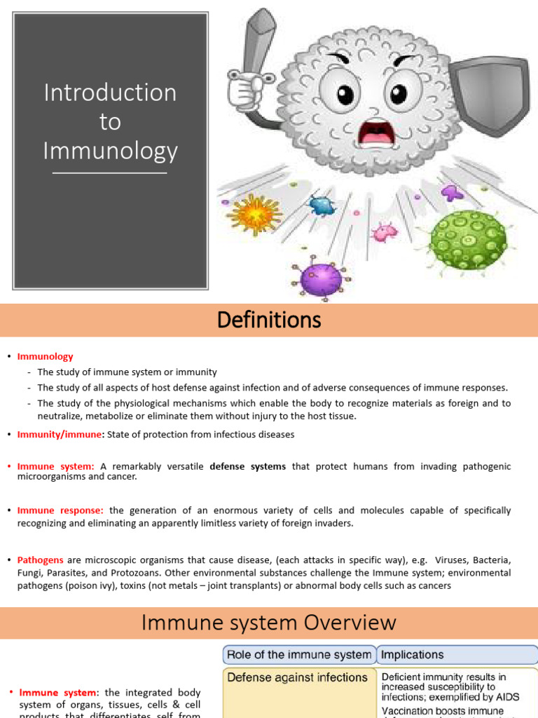 Immunology and Serology | PDF | Immune System | Lymphatic System