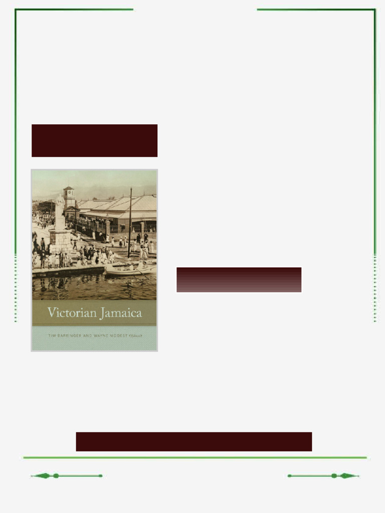 Victorian Jamaica Timothy Barringer eBook premium digital access | PDF