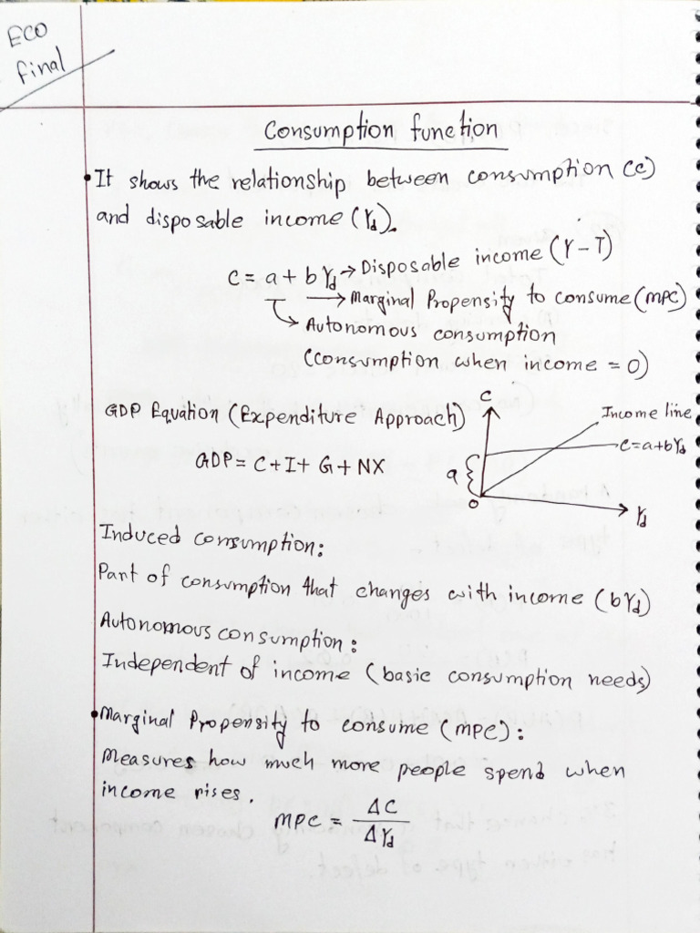 ECO Final Note | PDF
