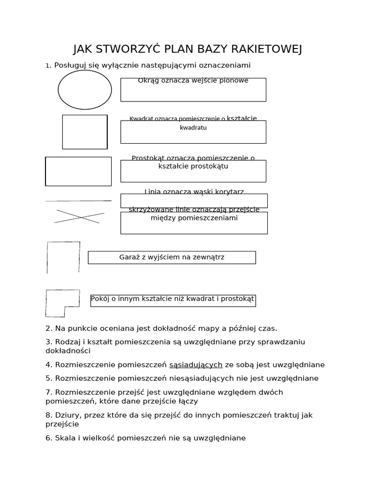 Jak Stworzyć Plan Bazy Rakietowej | PDF